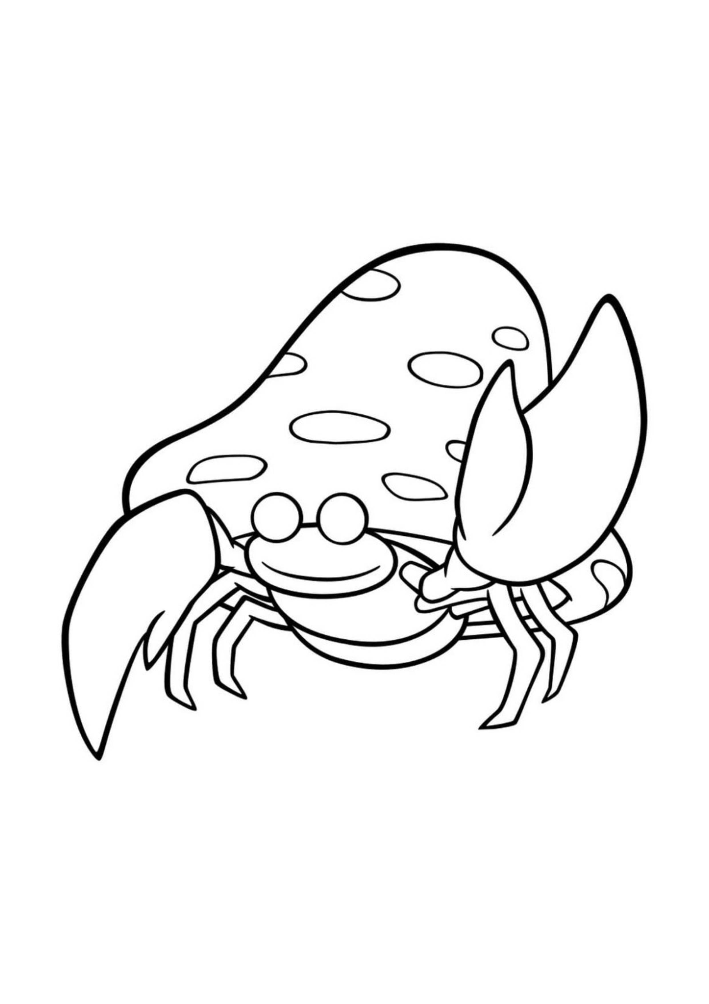 Coloriage Parasect à IMPRIMER - Coloriez les tous